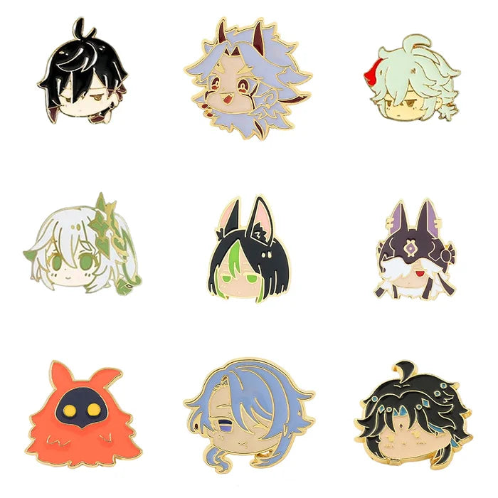 Genshin Impact Enamel Pins – Inkbee Store Lebanon